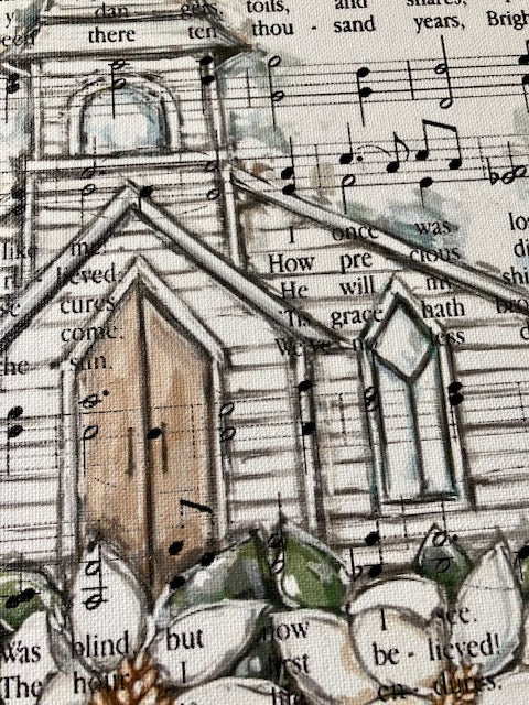 Amazing Grace printed canvas art – Rustic Nester Home Decor